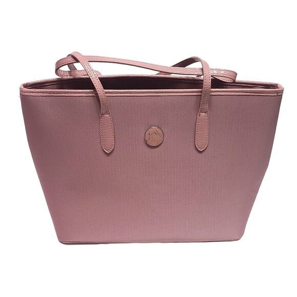 Joy Mangano | Bags | Joy Mangano Pink Purse Tote Bag | Poshmark
